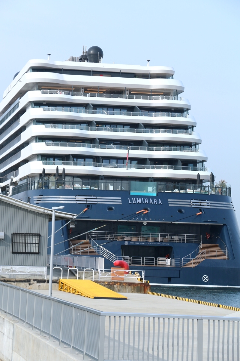 [Superyachtって?!]ルミナラ大阪初入港と日本周遊クルーズ!!@The Ritz-Carlton Yacht Collection ...