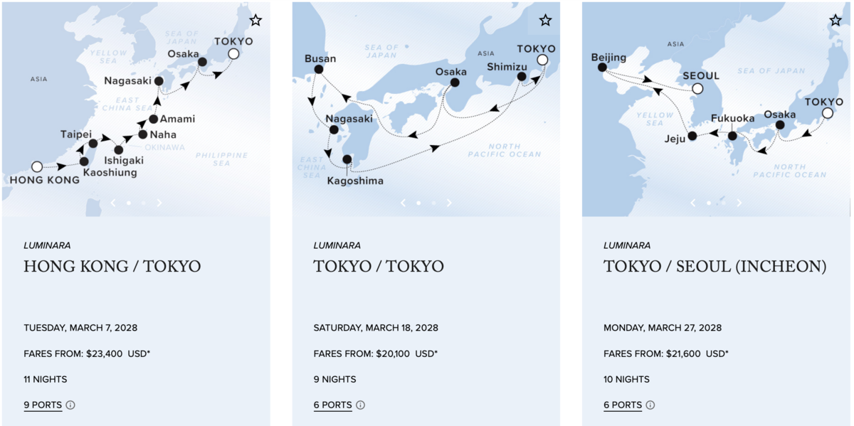 [Superyachtって?!]ルミナラ大阪初入港と日本周遊クルーズ!!@The Ritz-Carlton Yacht Collection ...