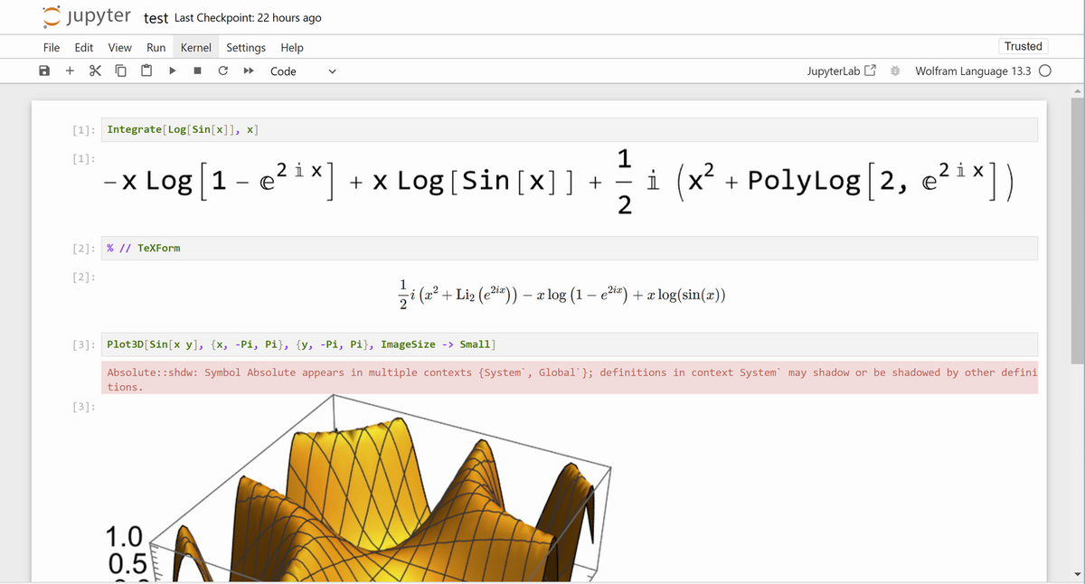 Windows11においてWolfram EngineをJupyterで使う方法 (2023年10月時点) - StatModeling ...