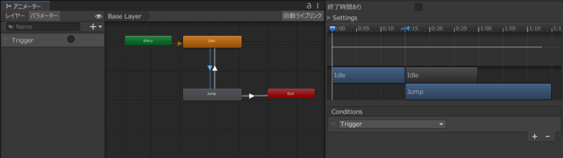 【Unity】AnimatorのTriggerについて理解する - 73.Log