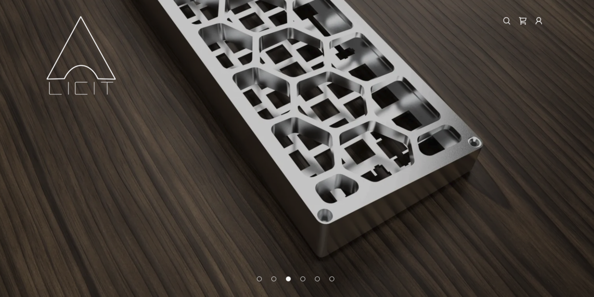 Licit MK2 Brass - 真鍮削り出しのキーボードケース - - TALPKEYBOARD BLOG