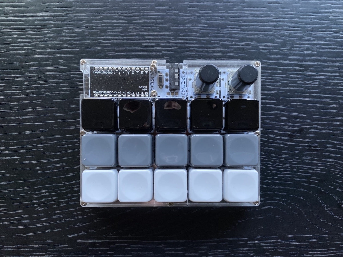 SU120 / te96 自作キーボード試作用基板を用いた作例の紹介 - TALPKEYBOARD BLOG