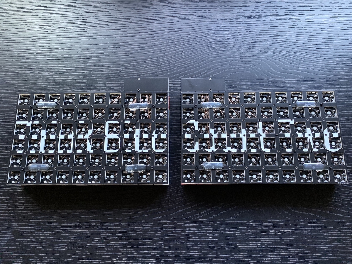 SU120 / te96 自作キーボード試作用基板を用いた作例の紹介 - TALPKEYBOARD BLOG