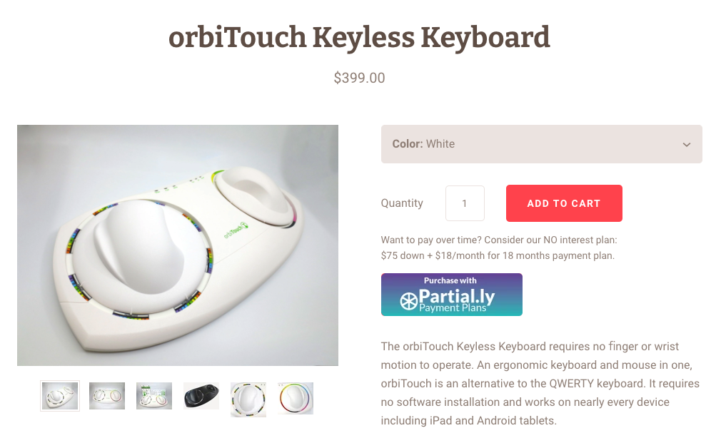 orbiTouch Keyless Keyboard｜キーのない不思議なキーボード - TALPKEYBOARD