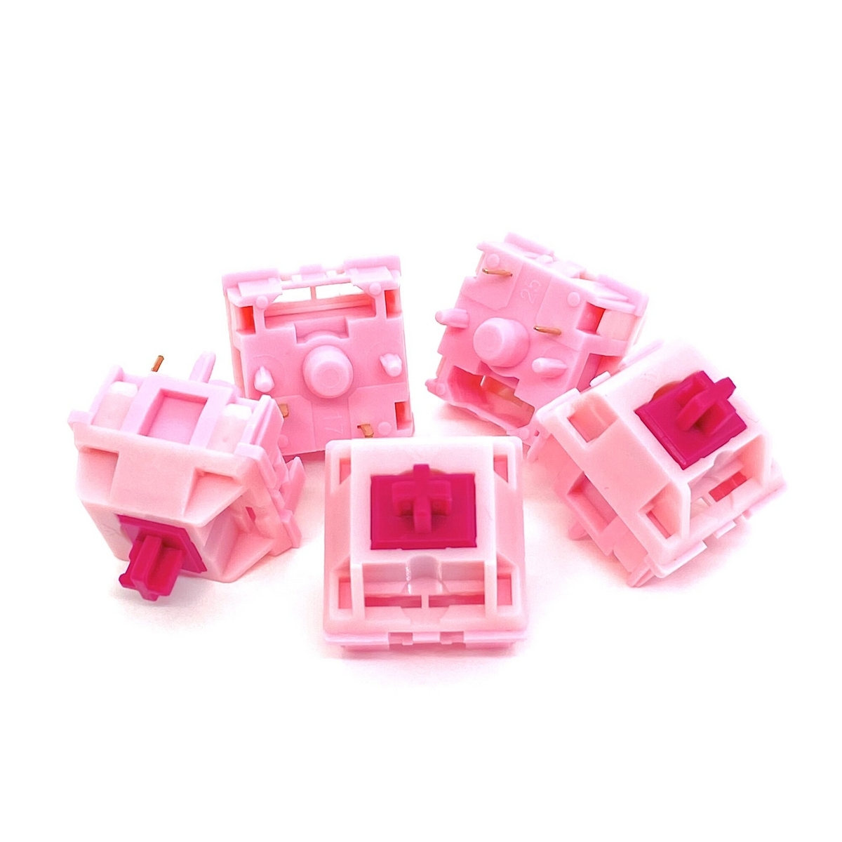 KTT Darling Linear Switch キースイッチ（ピンク/リニア/5ピン/45g/5個） - TALPKEYBOARD BLOG