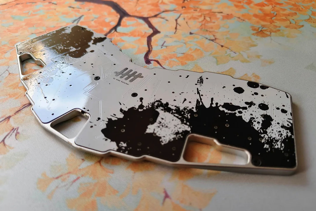 Mikefive, a Kailh PG1316S keyboard｜5mmの薄さを追求した金属筐体キーボード - TALPKEYBOARD