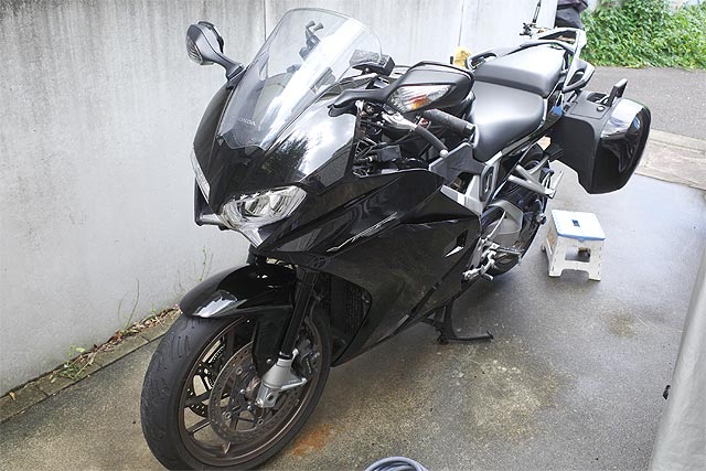 愛車のバイクVFR800F(RC79) 7年目の不調ドック入り 72,957km - VFRでツーリング！たーさまの日記