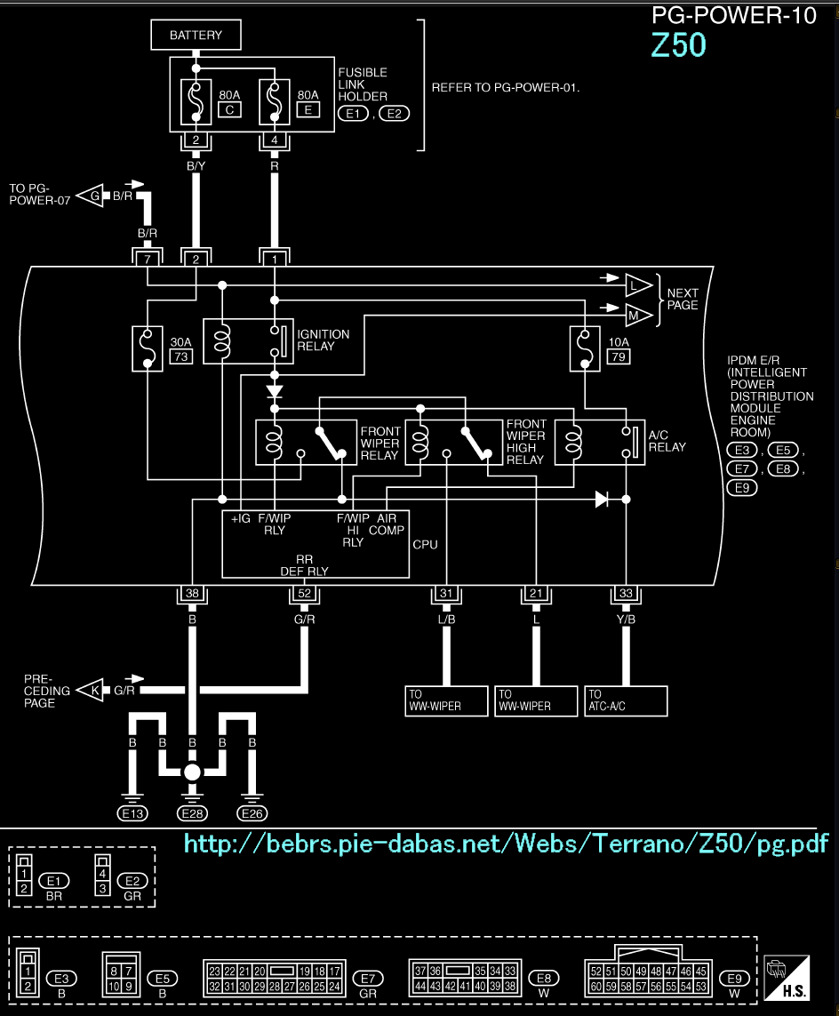 NI:C25:Z50:IPDM-ER:auto-AC:circuit:diagram:PD圧:冷媒圧センサ電圧値ムラーノ（MURANO ...