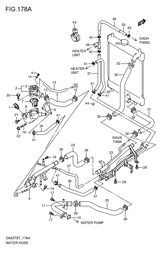 SU:EBD-DA63T:K6A:JOINT,HEATER:17880-78A01: - TAS-netの日記