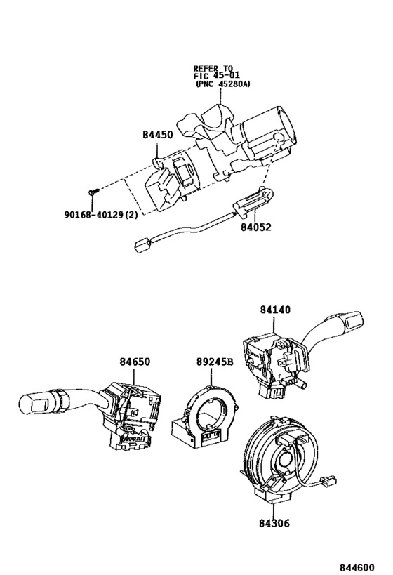TO:AZR65:MIY:SRS:airBag:MIL on:DTC:B0101:Cable Sub-Assy, Spiral:ex ...