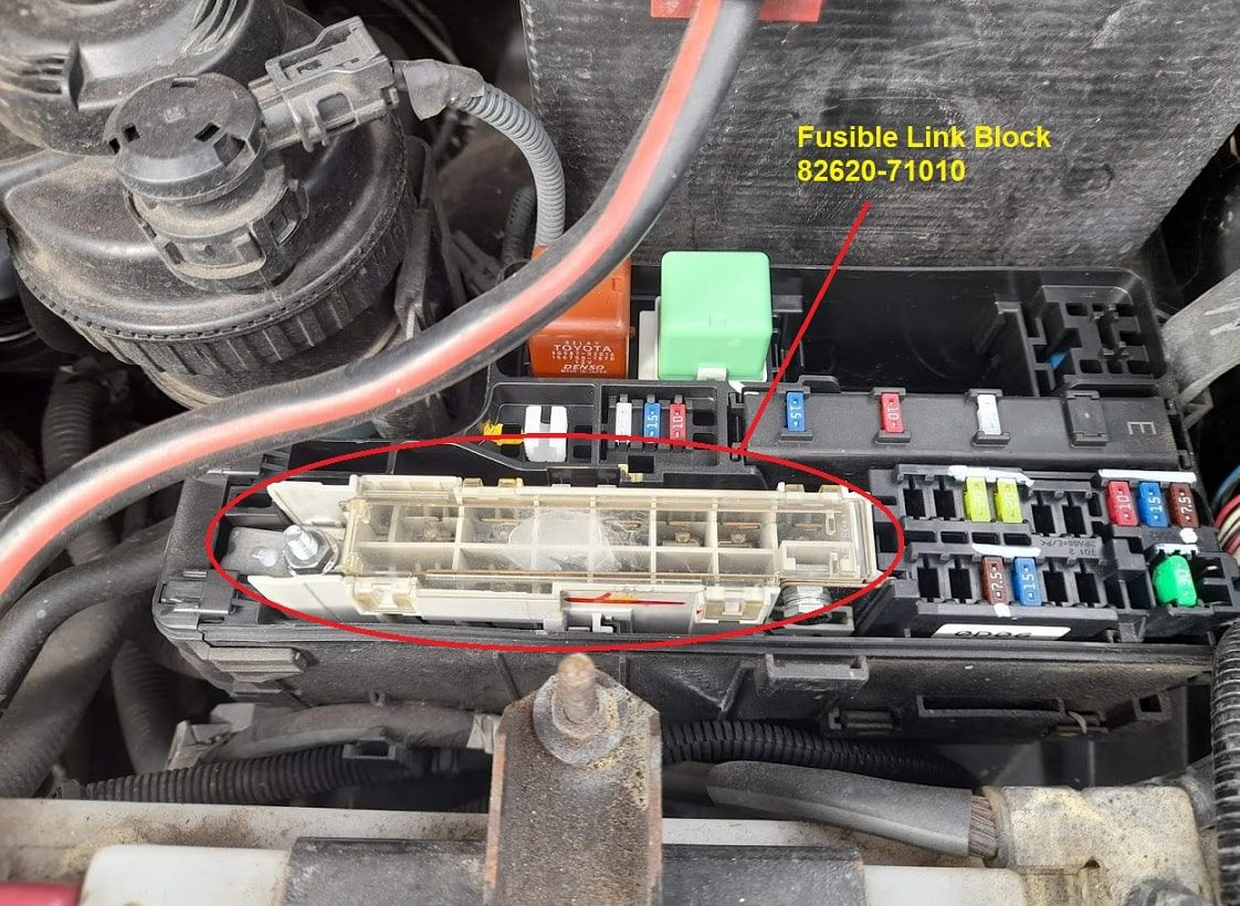 TO:Hilux:KUN5:KUN26:82620-71012:Fusible Link Block:82620-71010 - tas ...