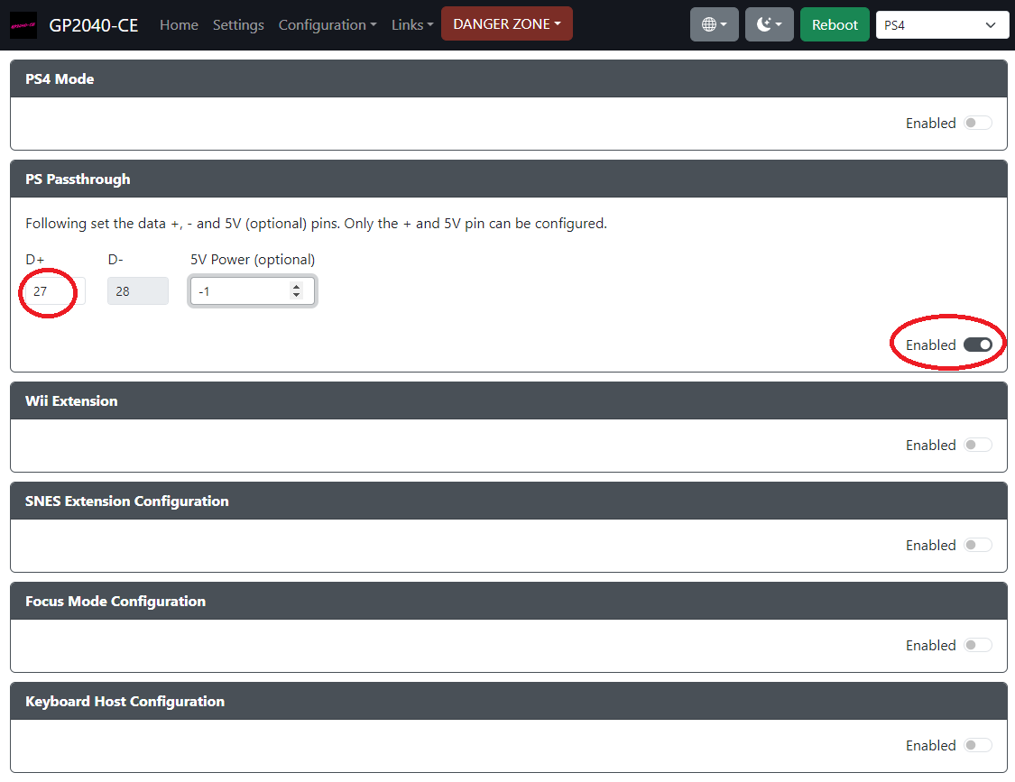 Pico Fighting Boardでパススルーを試してみよう - 脳内垂れ流し
