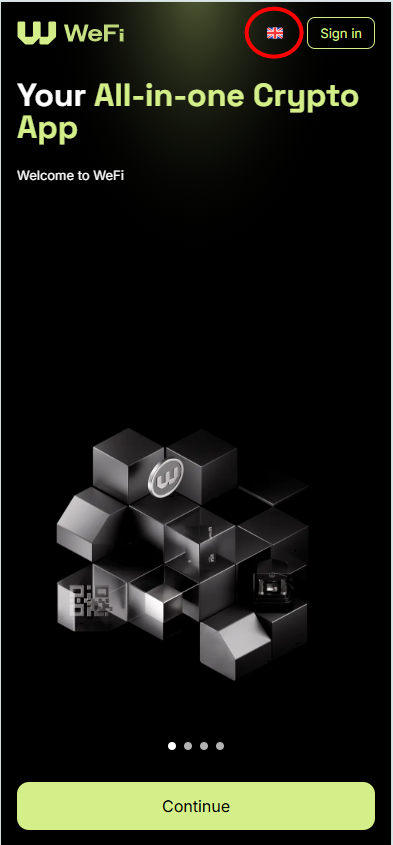 Wefiアプリの登録手順 - 仮想通貨WeFiプロジェクトに参加してみた！