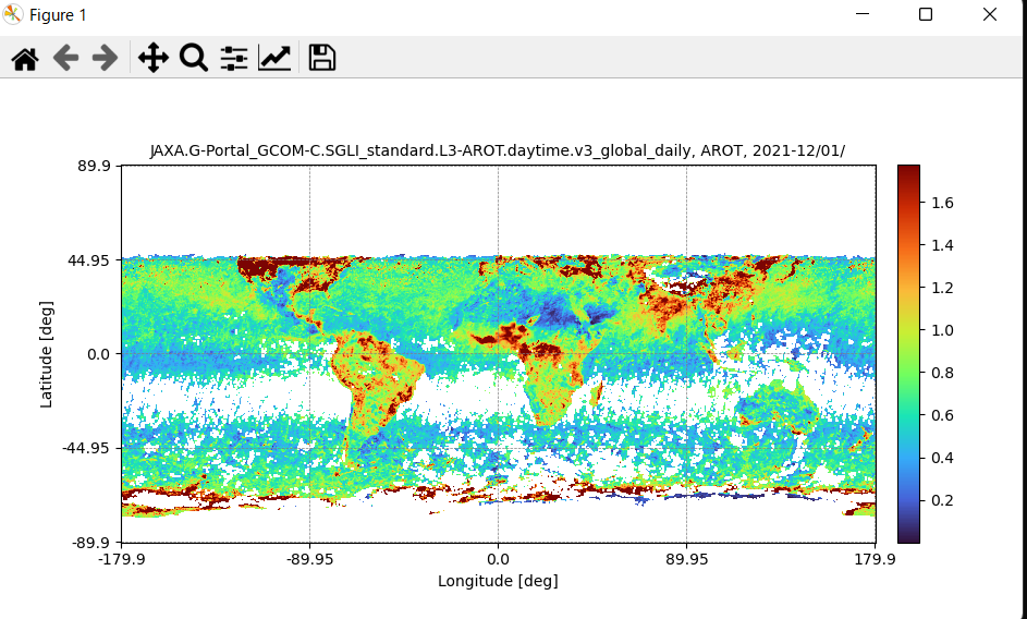 JAXA Earth API を使ってみる - たぶん動く...
