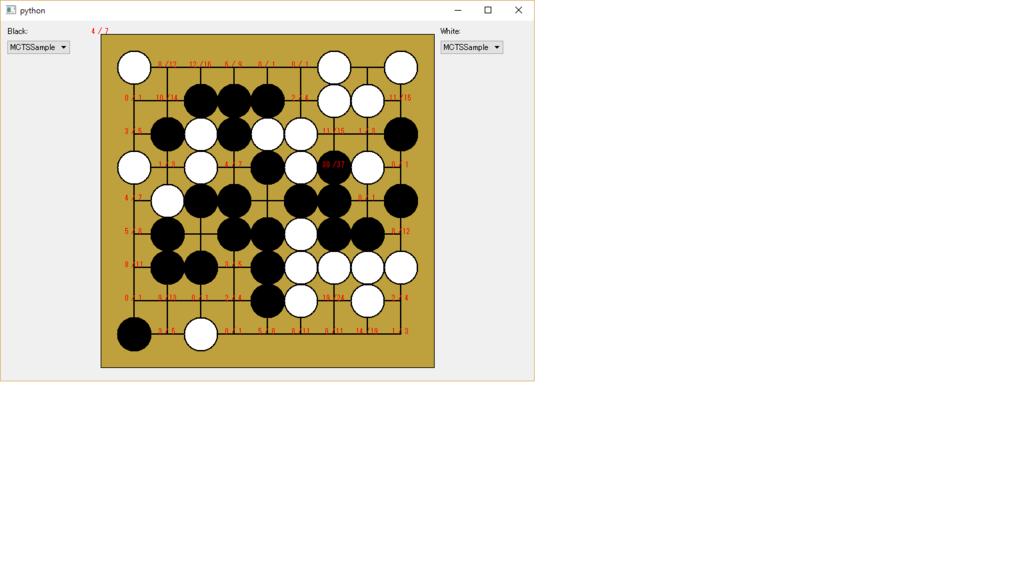 PythonでGo - TadaoYamaokaの開発日記
