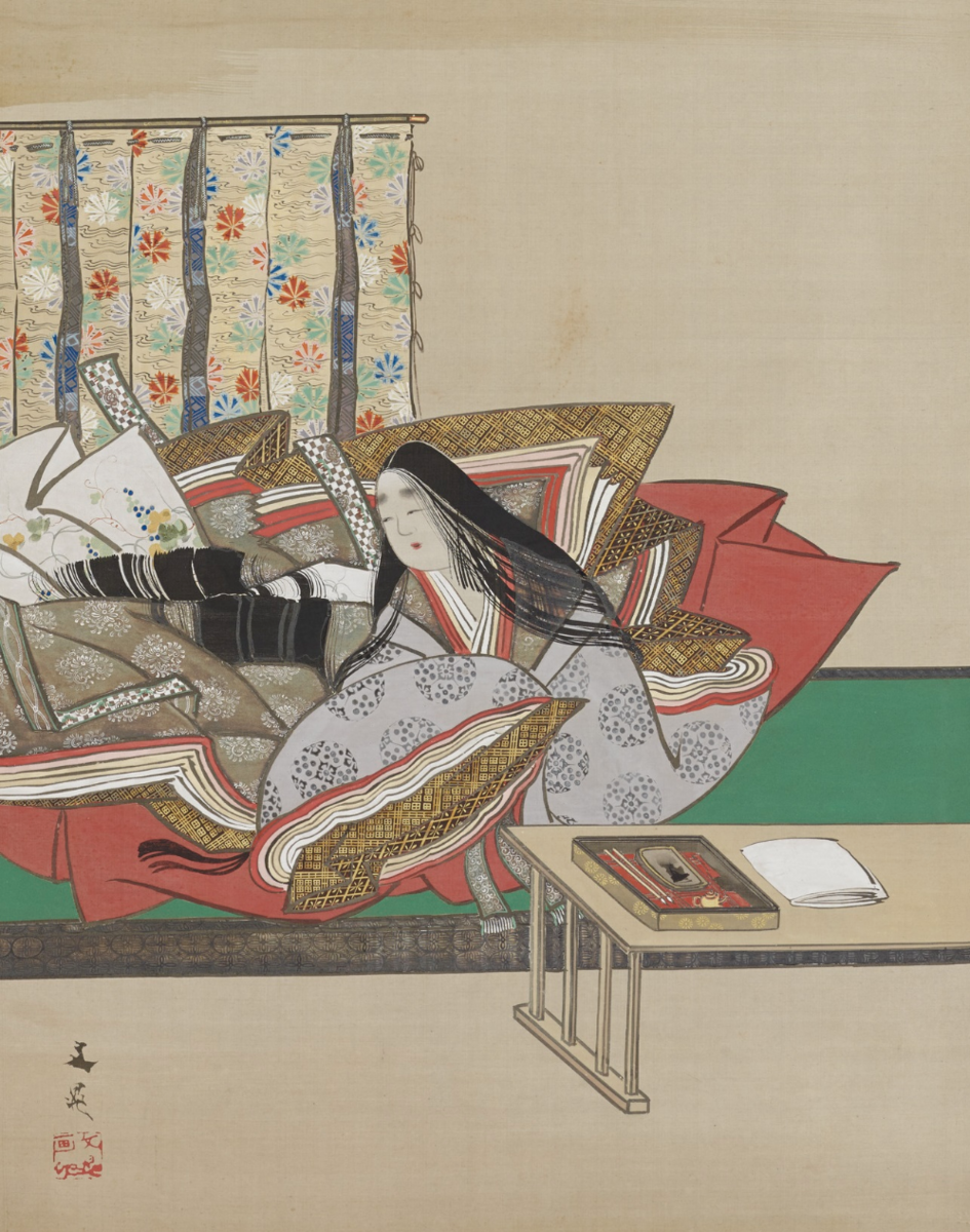 Murasaki Shikibu through Q&A. - 雲心月性...