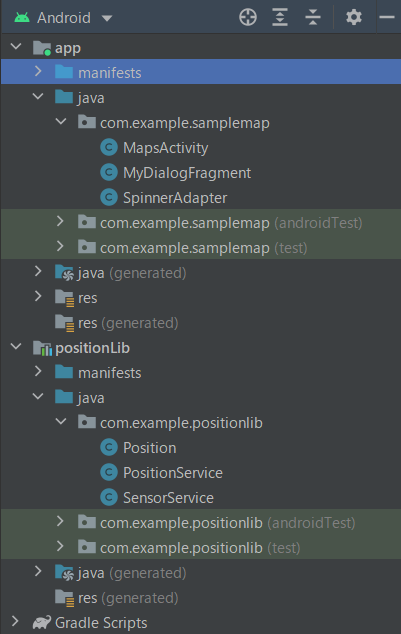 Android Stutdio ライブラリプロジェクトを作る - Taizoo's Tech note