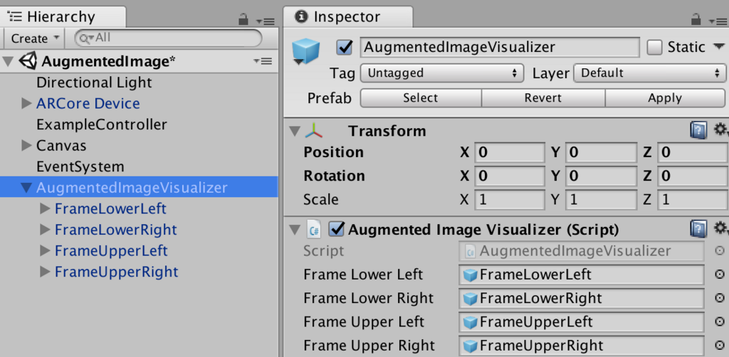 【Unity-ARCore】Augmented Imagesで風景をARマーカにする - CrossRoad