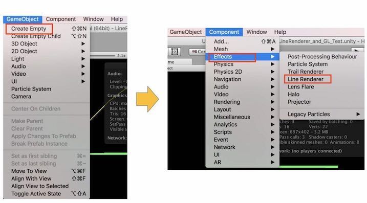 【Unity】機能と性能面でLineRendererとGLを比較しました - CrossRoad