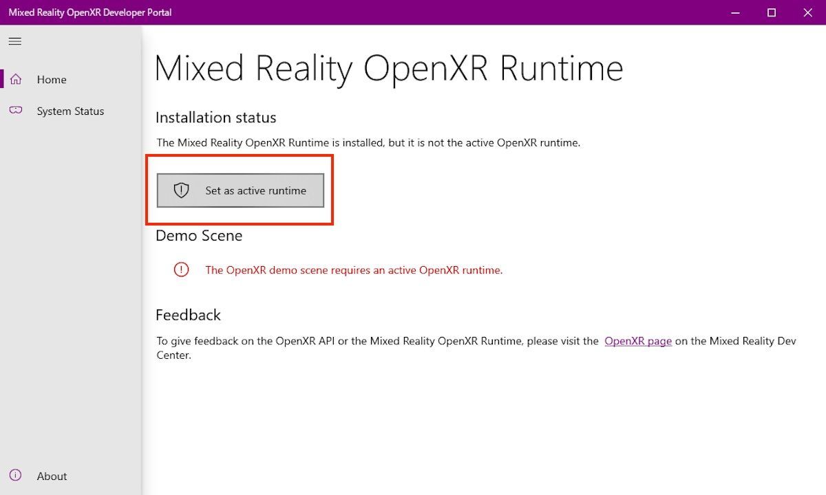OpenXR1.0で公開されたMixed Reality OpenXR Runtimeの準備手順をまとめました - CrossRoad