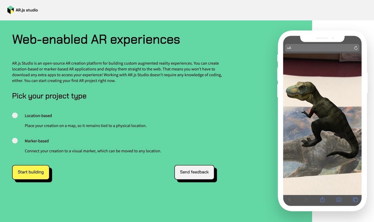 AR.jsによるARをコーディングなしで作れる「AR.js Studio」を試してみました - CrossRoad