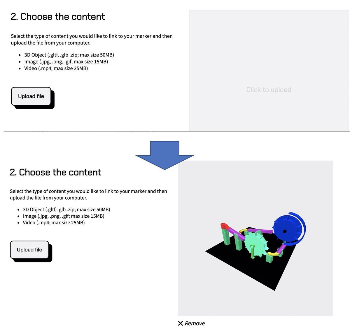 AR.jsによるARをコーディングなしで作れる「AR.js Studio」を試してみました - CrossRoad