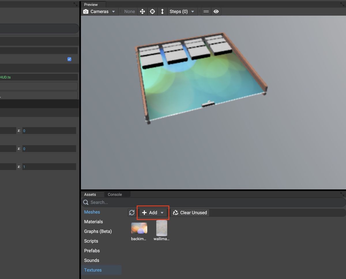 Unityライクの操作になったBabylon.js Editorで簡単なゲームを作ります Vol.4（GUIの追加） - CrossRoad