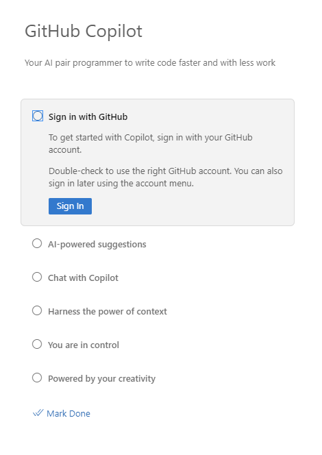 GitHub Copilotを使う - Tambourine作業メモ