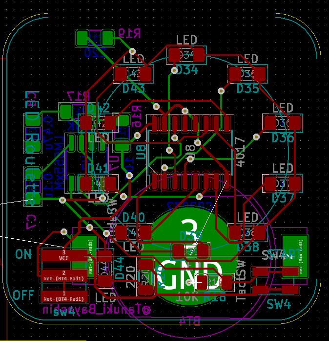 【LED Roulette】LED ルーレットを作ろう - Tanuki_Bayashin’s diary