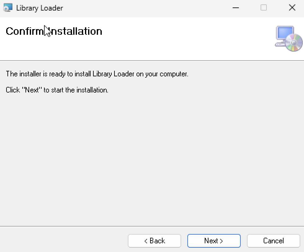 Library Loaderのインストール - まんま！の備忘録