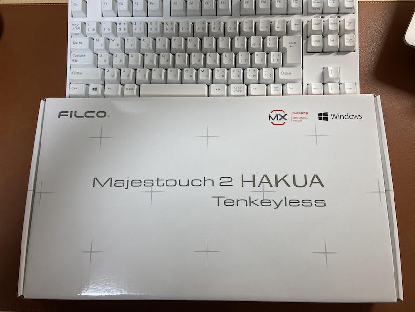 Filco Majestouch 2 HAKUA Tenkeyless(ピンク軸) 購入したのでレビュー - たらふく。