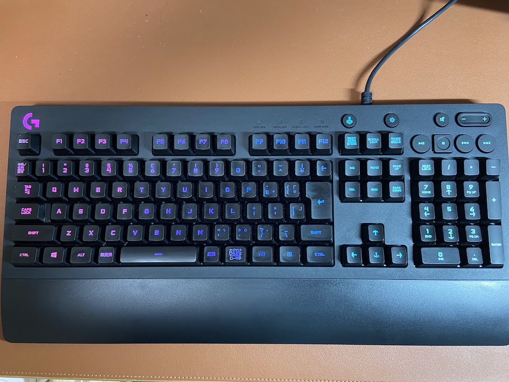ロジクールのゲーミングキーボードG213rを購入したのでレビューと感想 - たらふく。