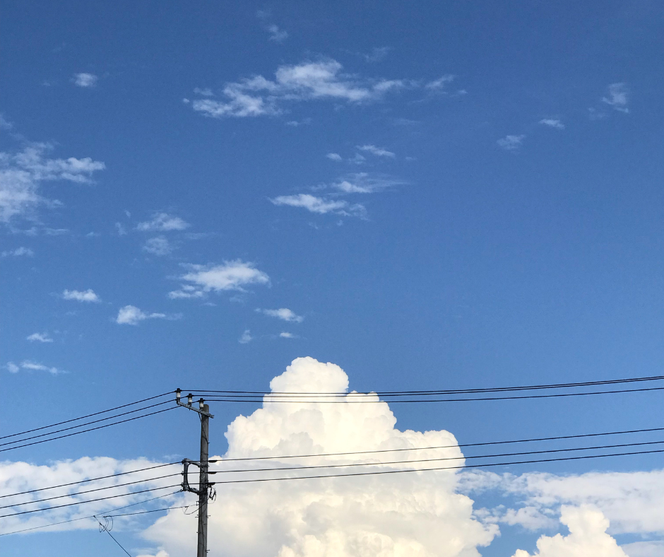 大きな入道雲をみた - 私の目に映る世界