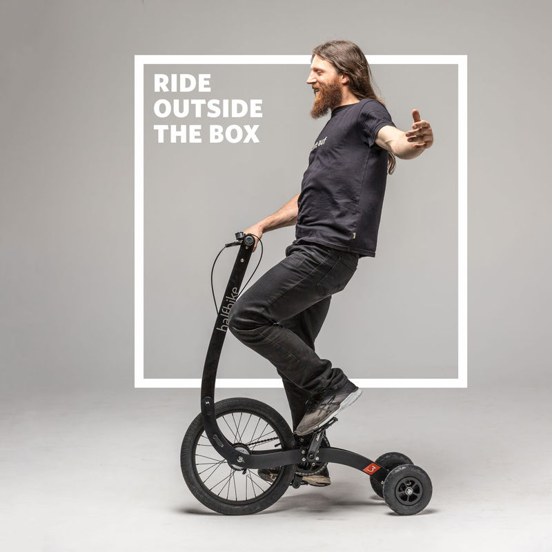 モビリティの新しい手段 「Halfbike 3 Compact Standing Bike」 - WorldTechDog 最新テクノロジー