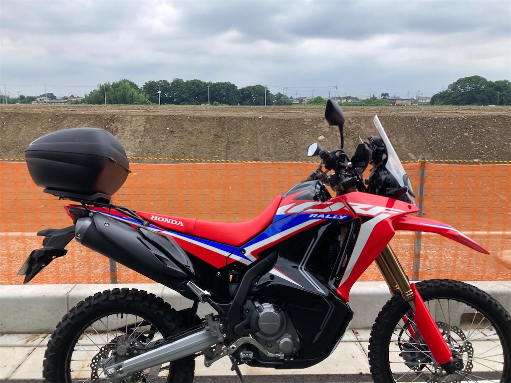 リアボックス 取り付け CRF250L - バイクとクルマときどき気分上々雑記