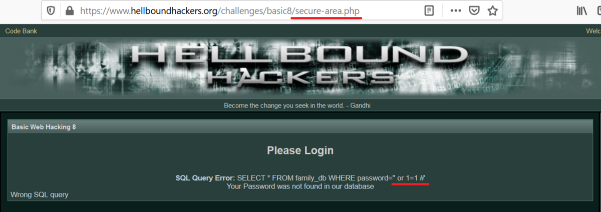 HellBound HackersでBasic Web Hacking(8) - Shikata Ga Nai