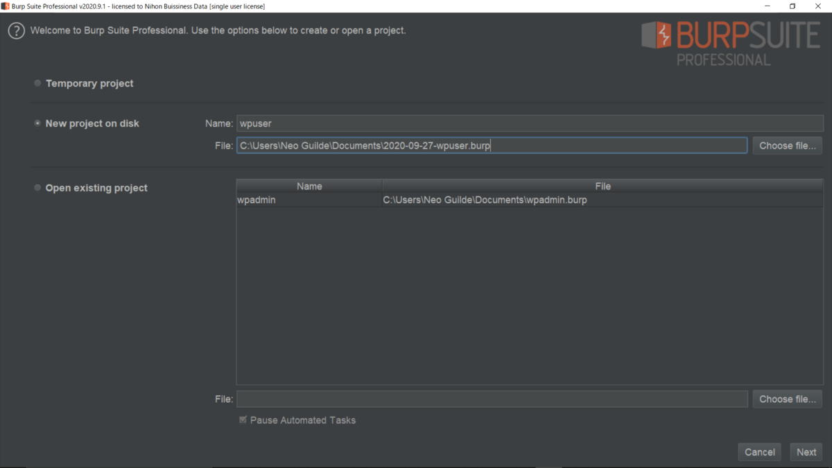 Burp SuiteのCompare site mapsをやってみた - Shikata Ga Nai