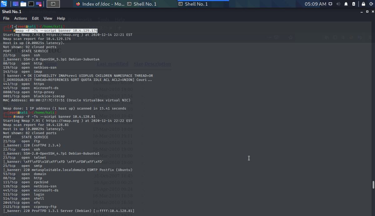 Nmapでbannerとhttp-enumをつかってみた - Shikata Ga Nai