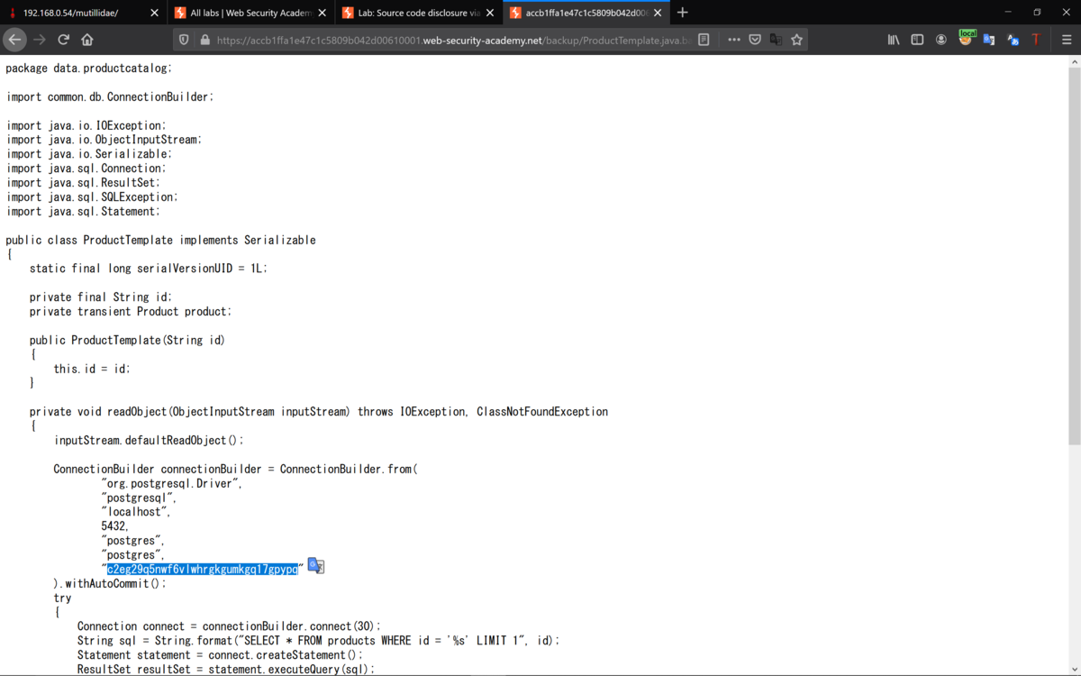 Source code disclosure via backup filesをやってみた - Shikata Ga Nai