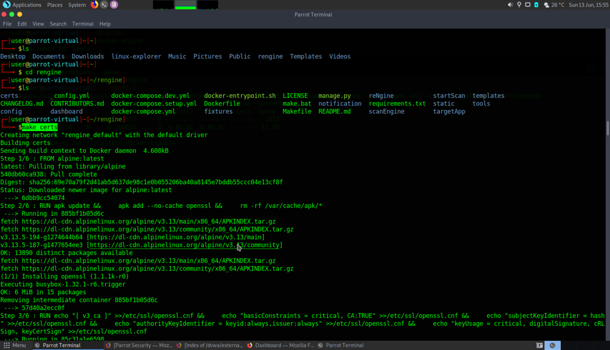 reNgineをインストールしてみた - Shikata Ga Nai