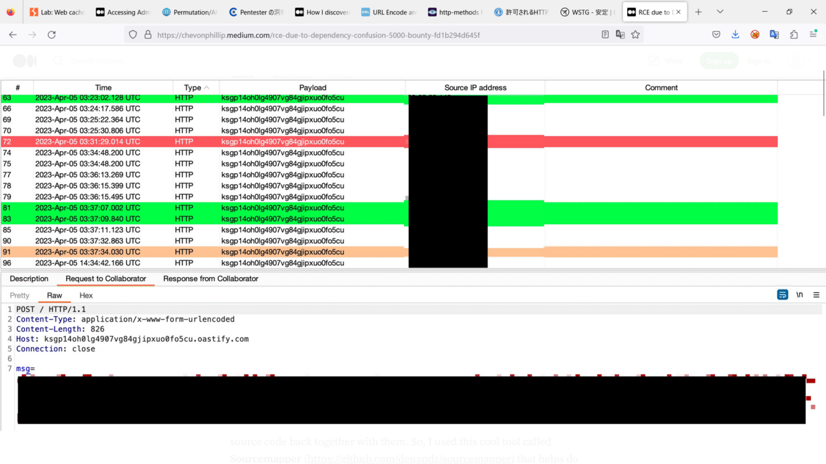 RCE due to Dependency Confusion — $5000 bounty!を訳してみた - Shikata Ga Nai
