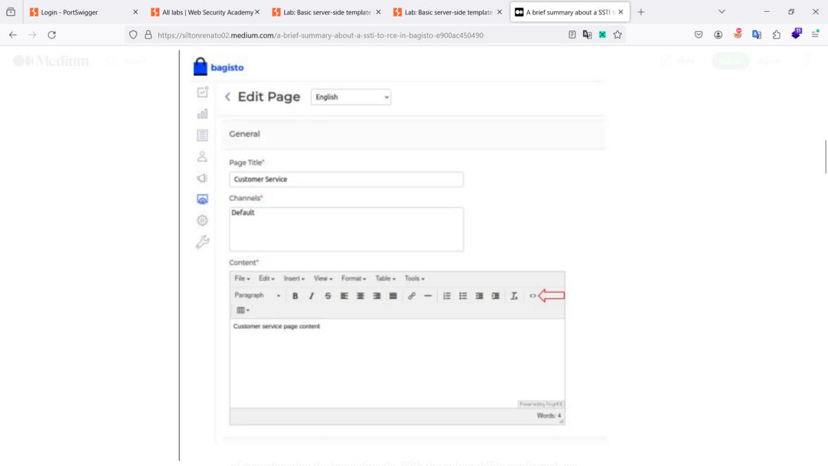 A brief summary about a SSTI to RCE in Bagistoを訳してみた - Shikata Ga Nai