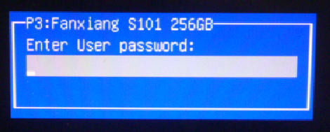 電源投入時の「Enter User password」ってなんだ？？？？？ - Tmax2のパソコン奮戦記