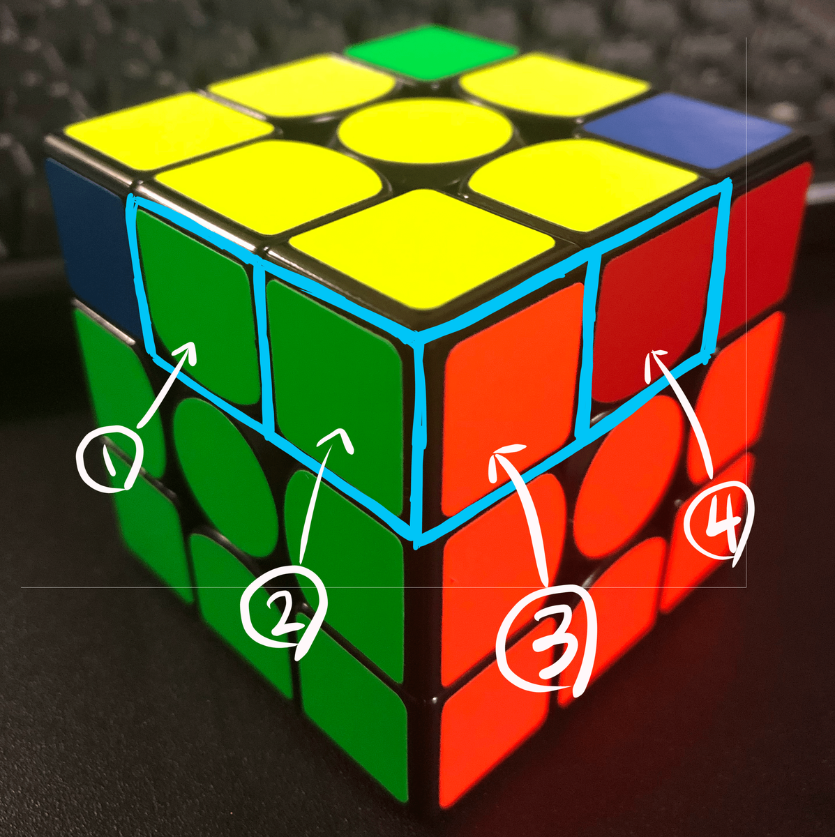 ZBLLの判断方法 - coffee01