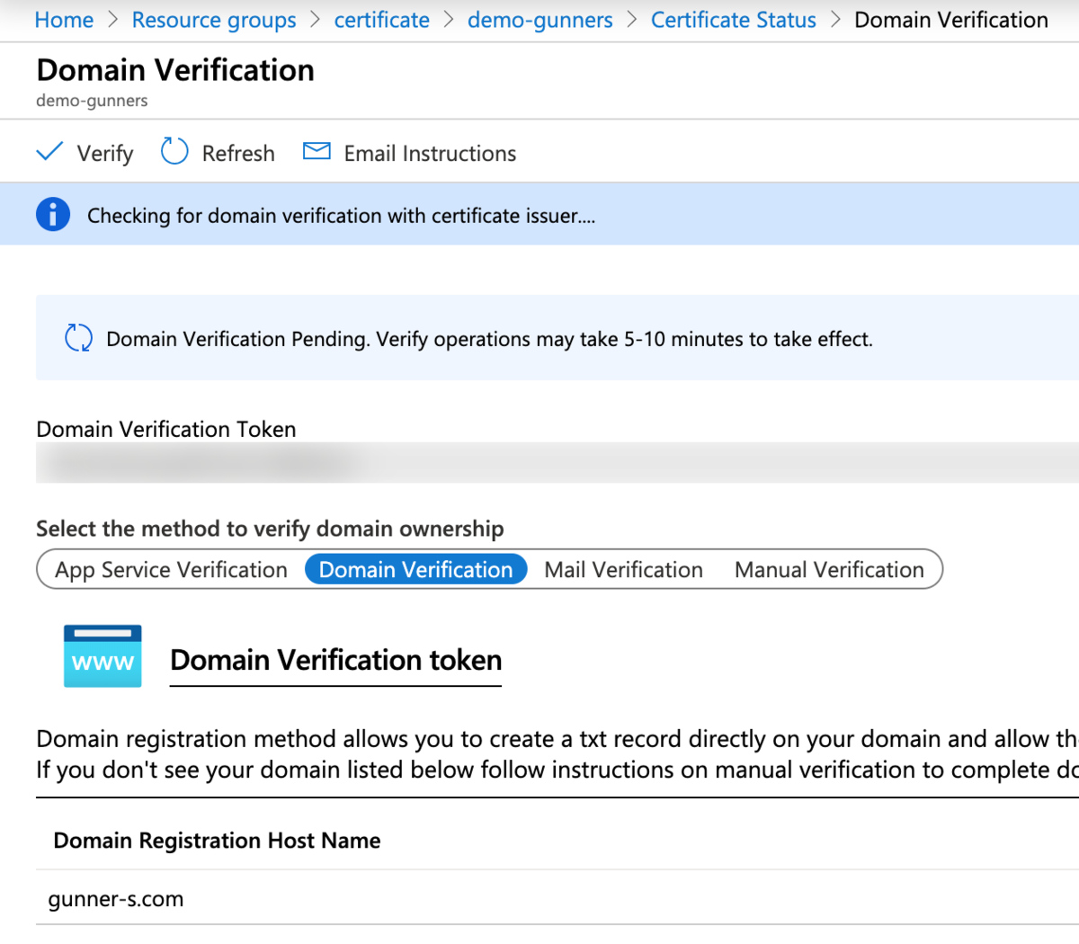 Azure の App Service Domain と App Service Certificate を使ってカスタムドメインの HTTPS を構成する - ROMANCE DAWN ...
