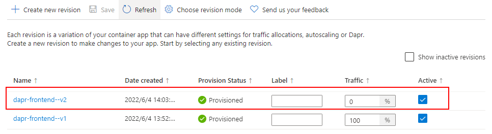 Azure Container Apps の Revision Label を使って Staging の URL を固定する - ROMANCE DAWN for the new world