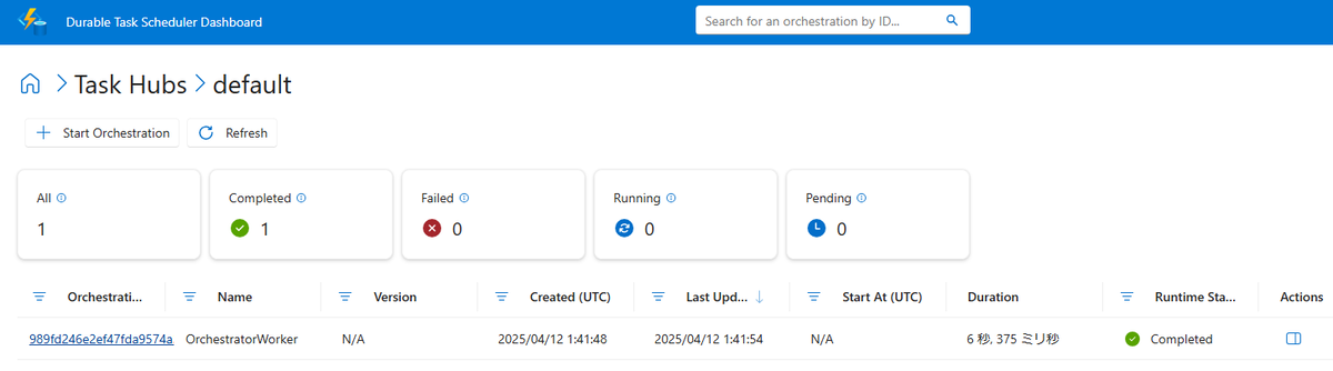 Azure Functions Durable Task Scheduler を使用して Multi Agent アプリケーションを構築する ...