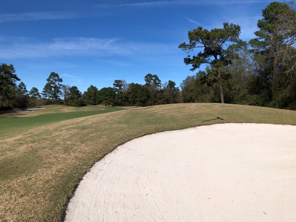 ヒューストン The Golf Trails of The Woodlands Panther Course でプレー。 少しお疲れモードの ...